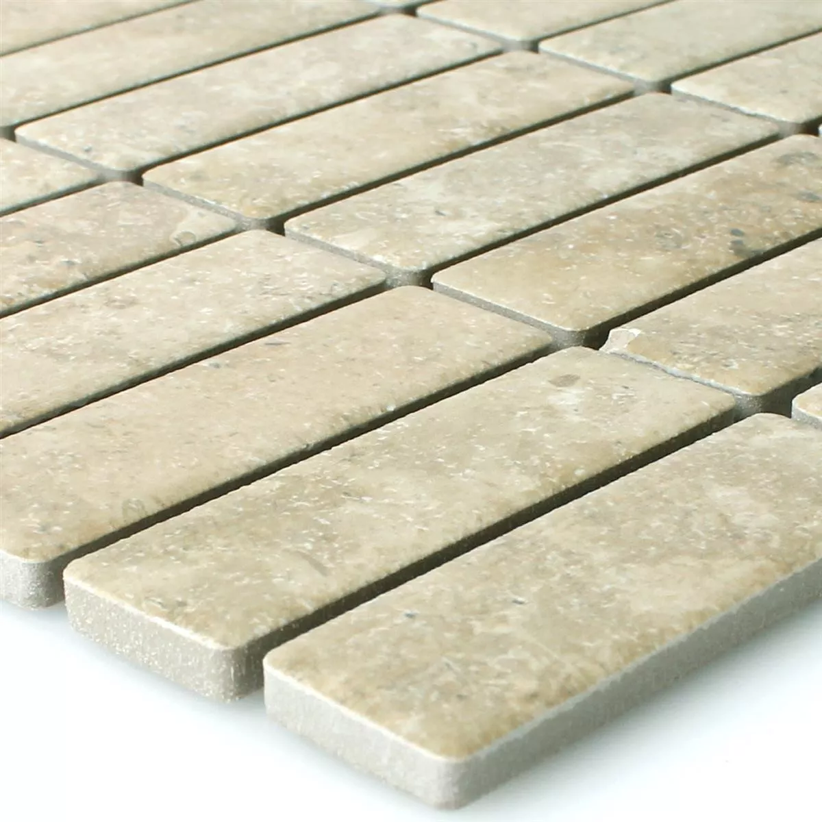 Azulejos De Mosaico Cerámica Aspecto De Piedra Chorol Beige