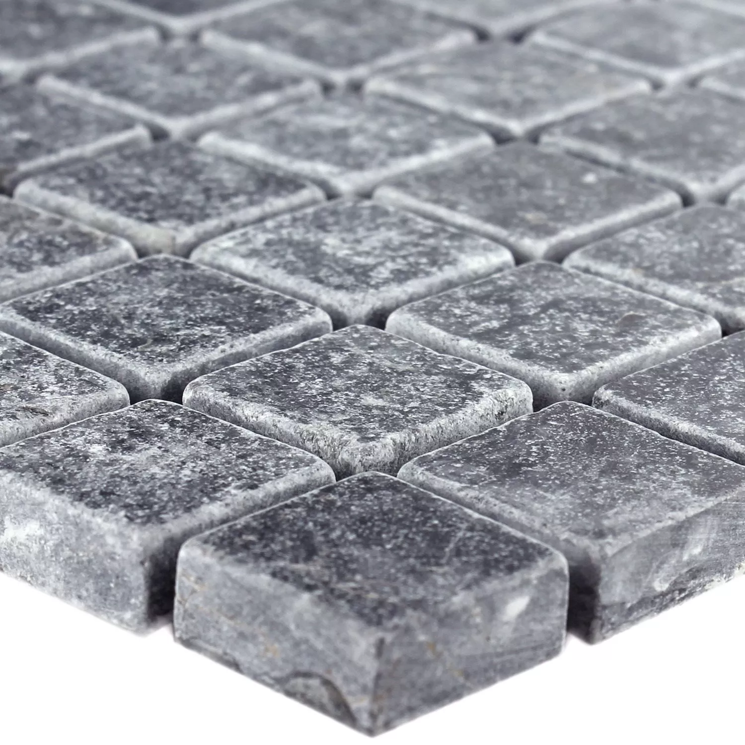 Muestra Azulejos De Piedra Natura Mármol Visso Nero
